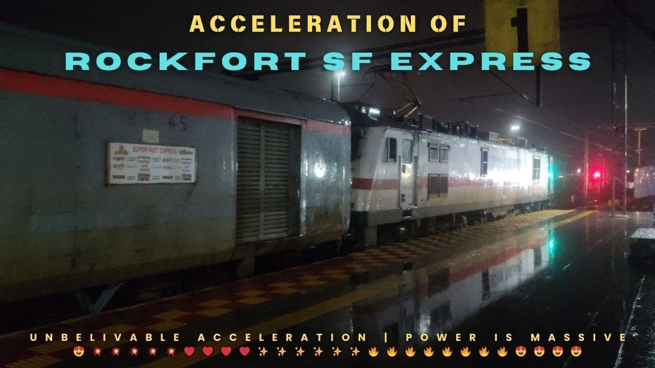 Rockfort superfast express 🔥😍 ️😍🔥Acceleration💥💥🔥🔥🔥 ️🔥😍 #love #railway # ...