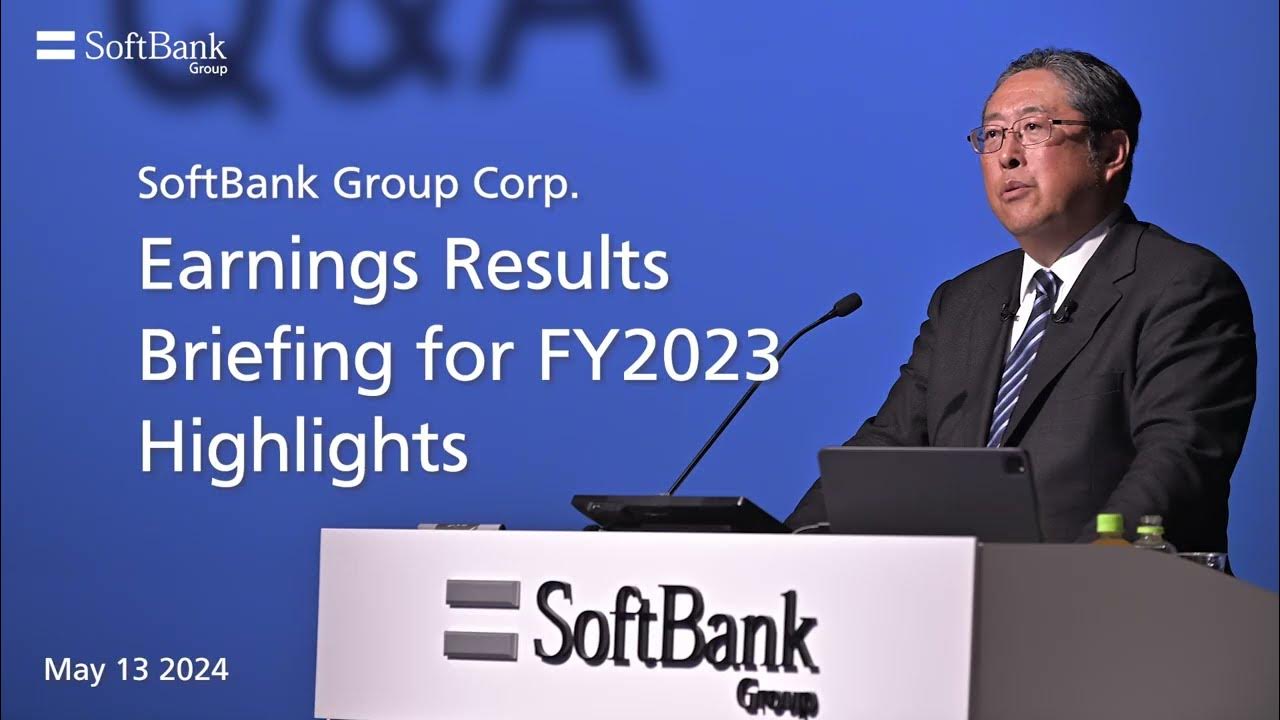 Highlight Video: SoftBank Group Corp. Earnings Results Briefing for FY2023 - YouTube