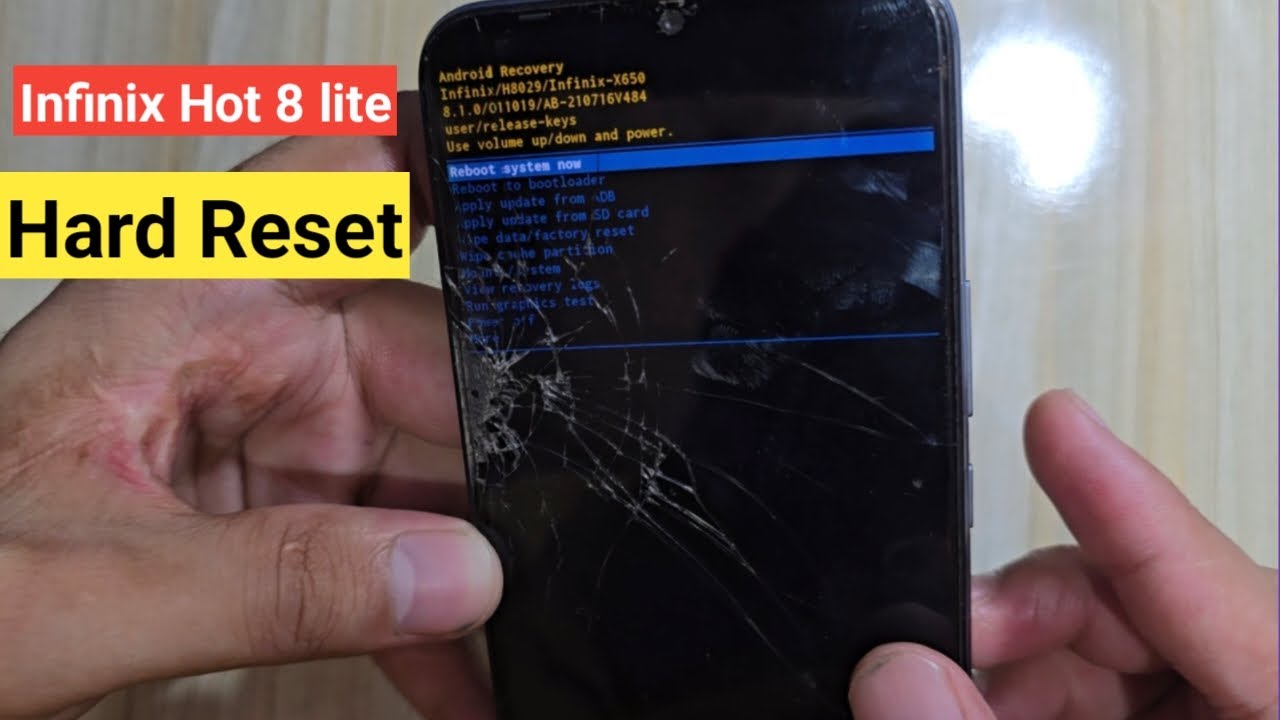 Infinix Hot 8 lite Hard Reset || Infinix x650 Hard Reset || hot 8 lite ...