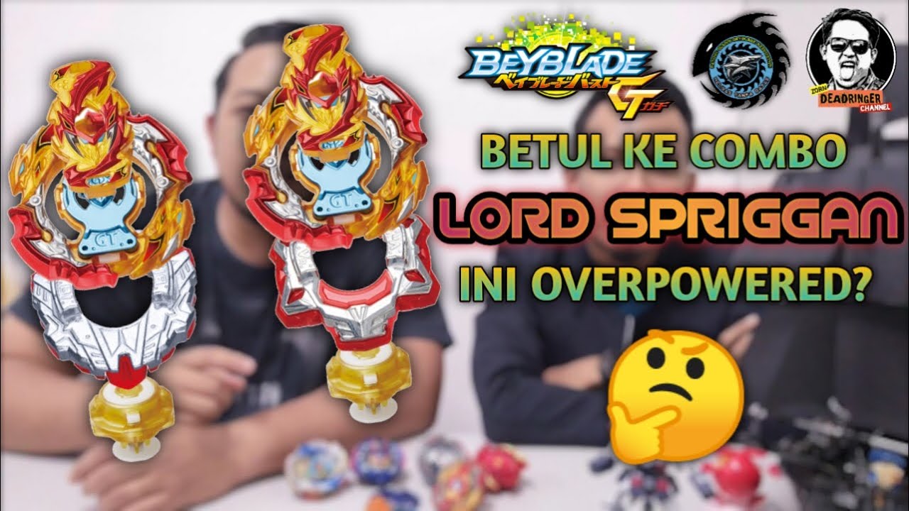 [TOP SECRET] BEYBLADE COMBO CAN BURST LORD SPRIGGAN - YouTube