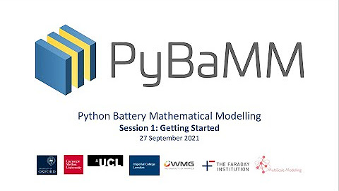 PyBaMM September 2021 Workshop - YouTube