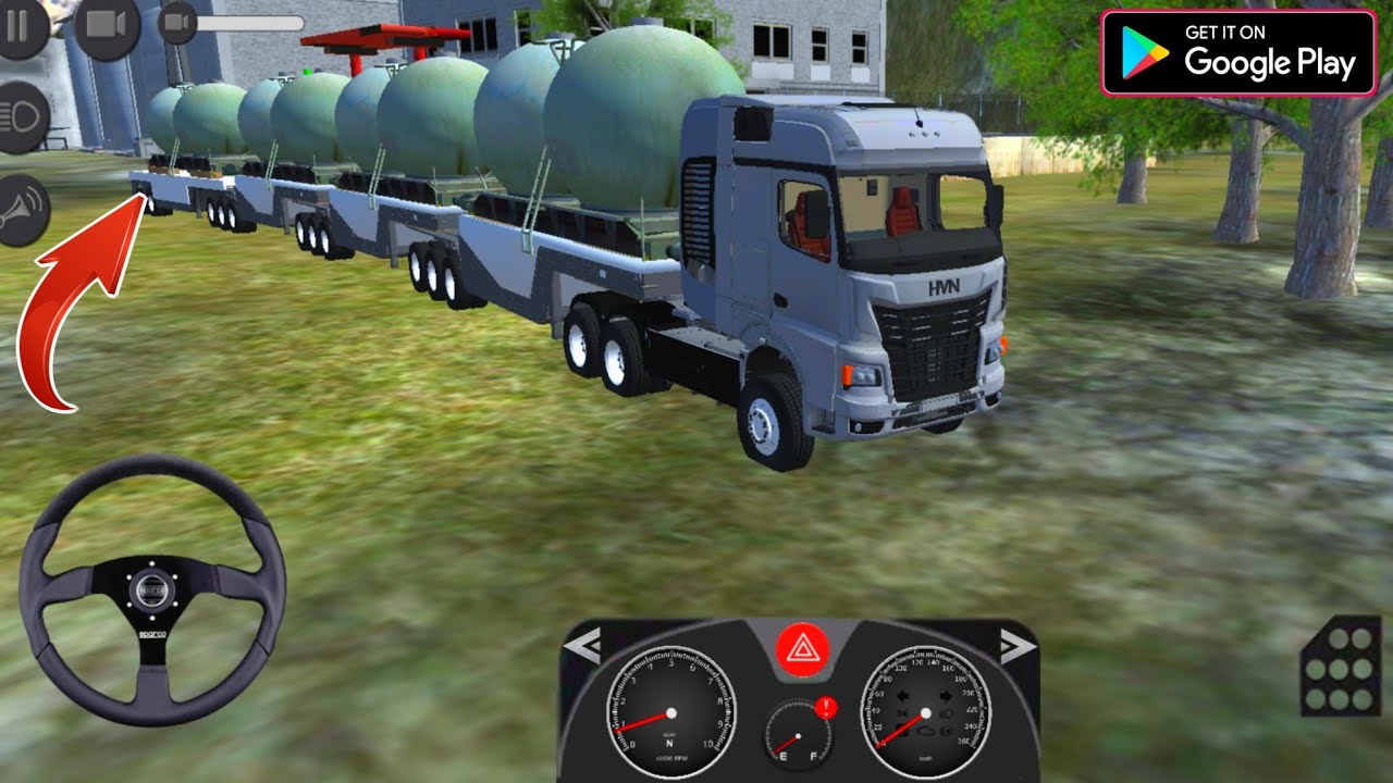 Long Trailer Truck Driving - Dengerous Road / World Truck Simulator 2 ...