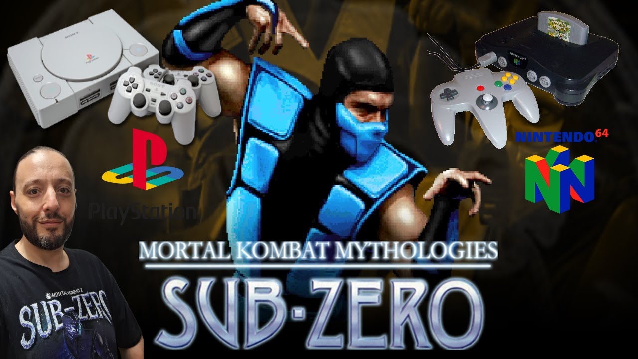 MK Mythologies Sub-Zero Showcase! PS1 Vs. N64 Vs. HD Fan Remaster - YouTube