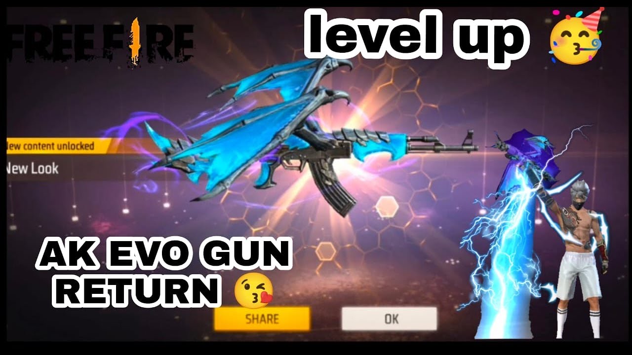AK EVO GUN RETURN 😘 LEVEL UP 🥳 - YouTube