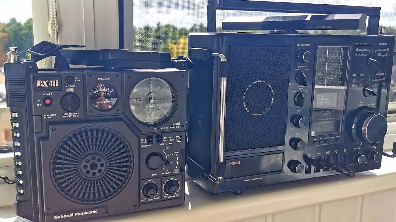 Daytime BBC Radio4 LW 198kHz with National Panasonic GX400 RF-966LB and ...