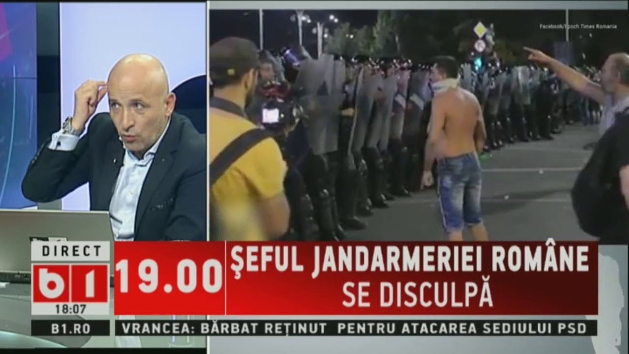NEWSWEEK CU SABIN ORCAN: JANDARMERIA ATACA PROTESTATARII, 14 AUGUST ...