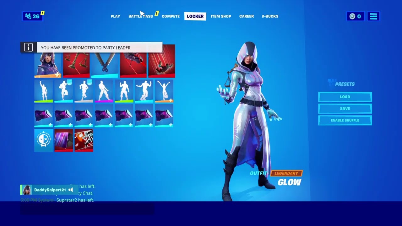 Playing fortnite on pc - YouTube