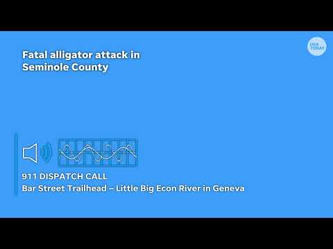 Hear the frantic 911 call following fatal alligator attack in Florida