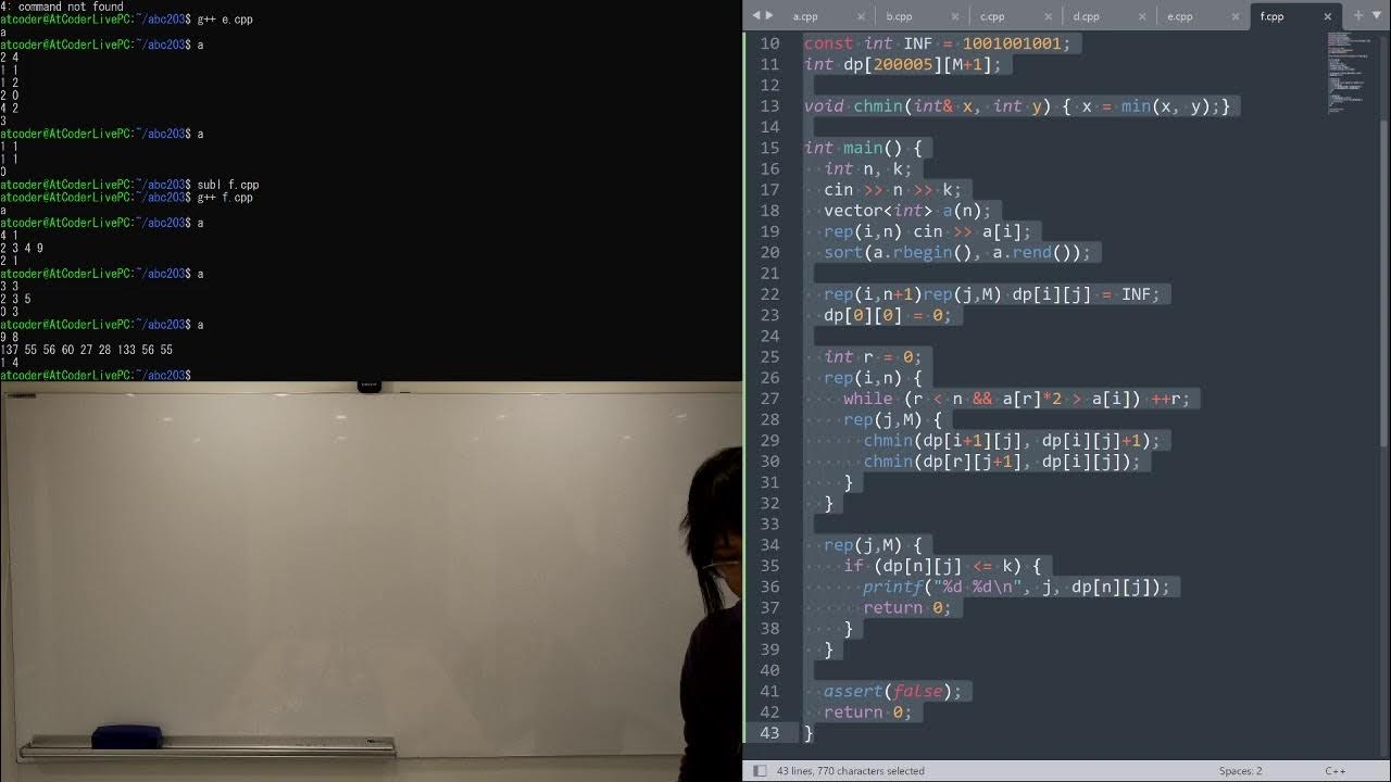 Atcoder Beginner Contest 203(sponsored By Panasonic) Youtube
