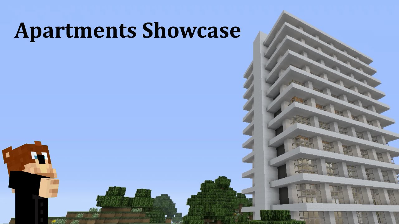 Minecraft Skyscraper- (Apartments) - YouTube