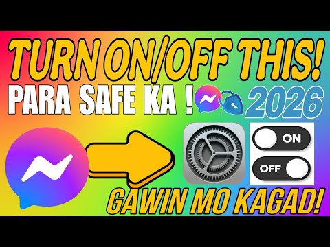 MESSENGER SETTINGS NA DAPAT I TURN ON/OFF NGAYUNG 2026 ! By _ Mod By Tricks