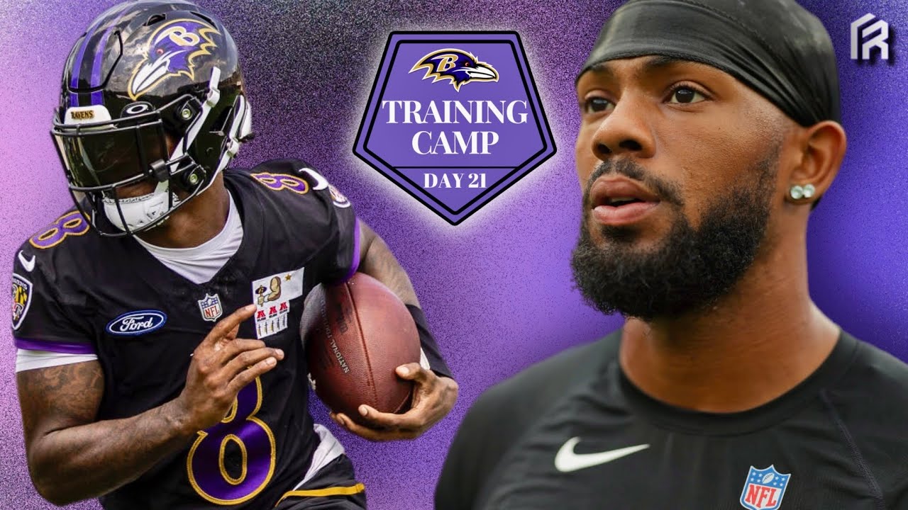 Rashod Bateman GOES OFF On Day 21 of Baltimore Ravens Training Camp ...