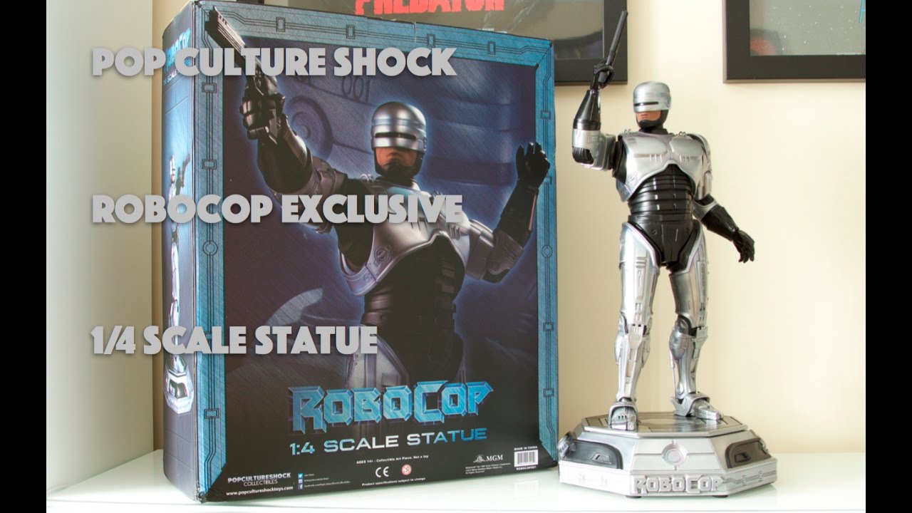 Robocop Exclusive Statue by Pop Culture Shock Collectibles - YouTube