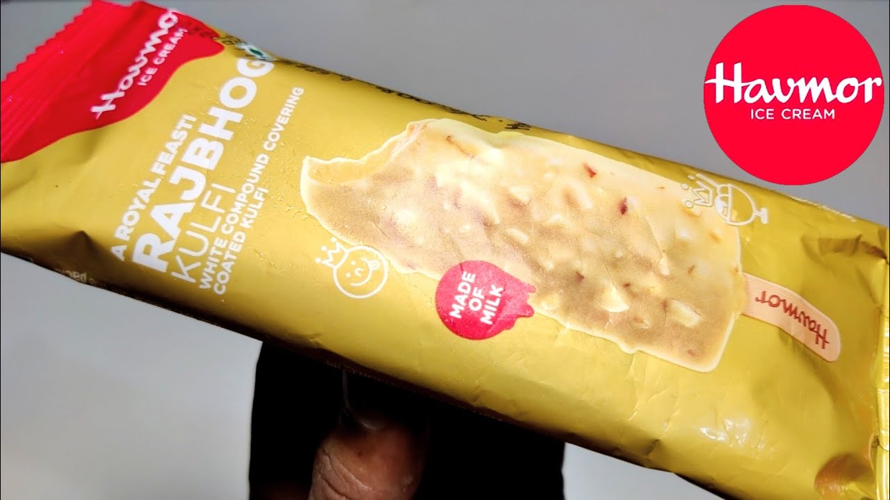 Havmor Rajbhog Kulfi Ice Cream 50ml | Ingredients, Recipe, Taste, Price ...
