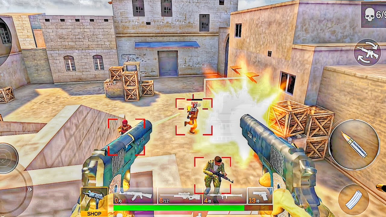 COUNTER TERRORIST SHOOT || BEST OFFLINE BATTLE GAME || THE ENEMIES HAVE ...
