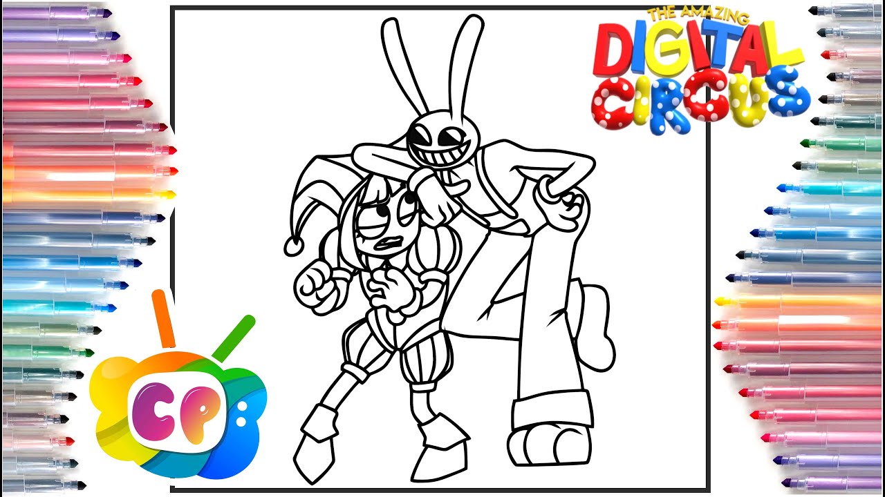 How to draw The amazing digital circus/ The amazing digital circus ...