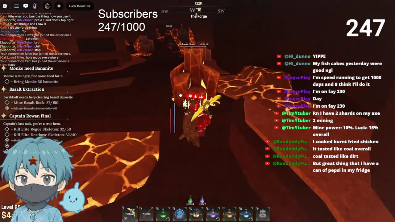 🔴LIVE - The Forge - #dandysworld #roblox #robloxgames #theforge - YouTube
