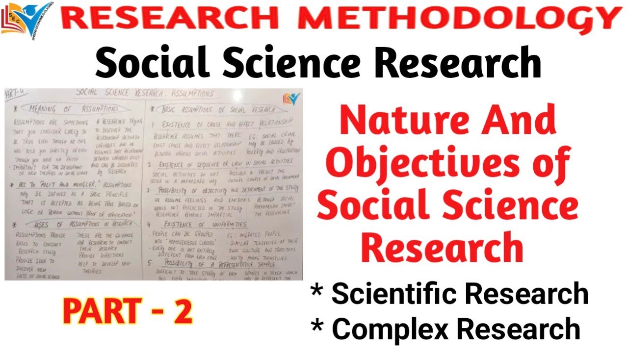Social Science Research | Nature | Objectives | Part - 2 - YouTube