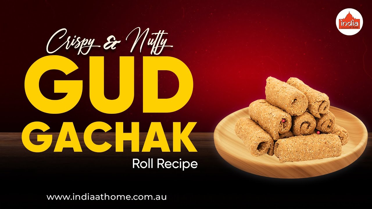 Crispy & Nutty Gud Gachak Roll Recipe | Perfect Winter Treat! 🌰🍯 - YouTube