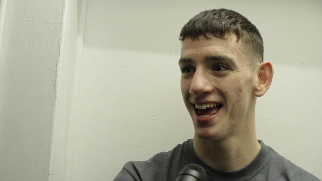 CONNOR MARSDEN REACTS TO DEBUT STOPPAGE AT YORK HALL - YouTube