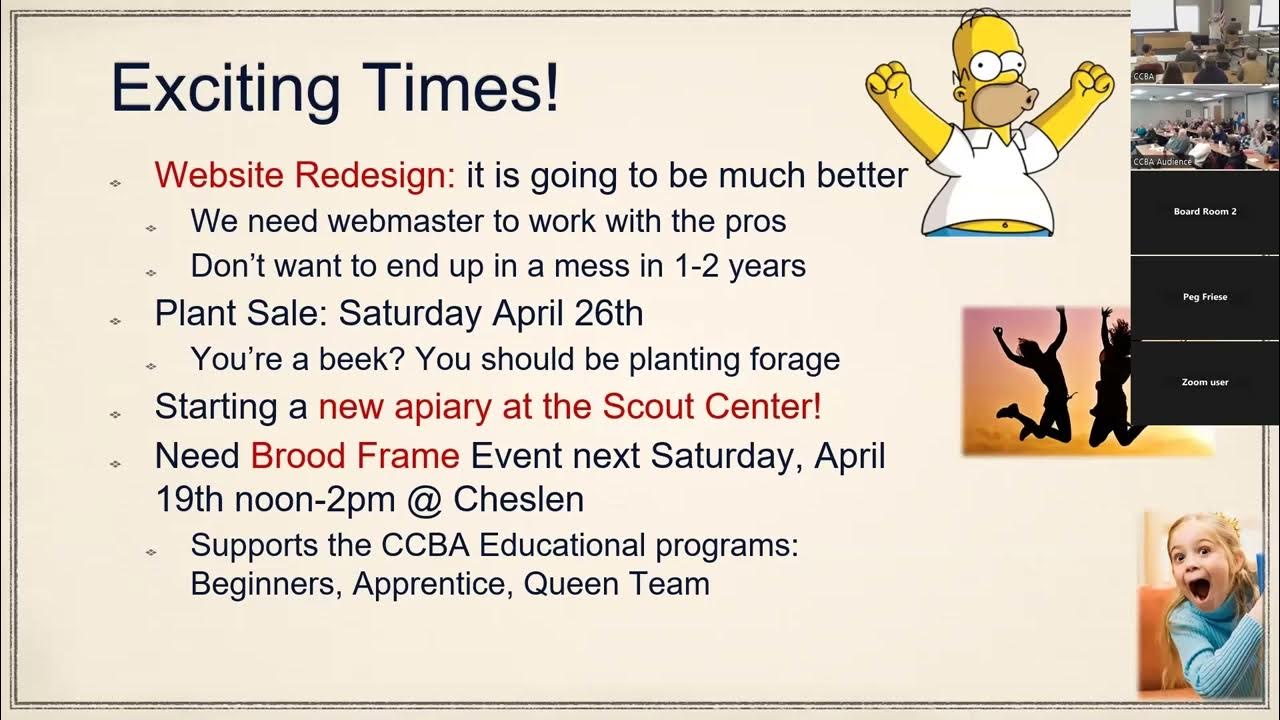 CCBA April 2025 Monthly Meeting GeorgeTownTalk - YouTube