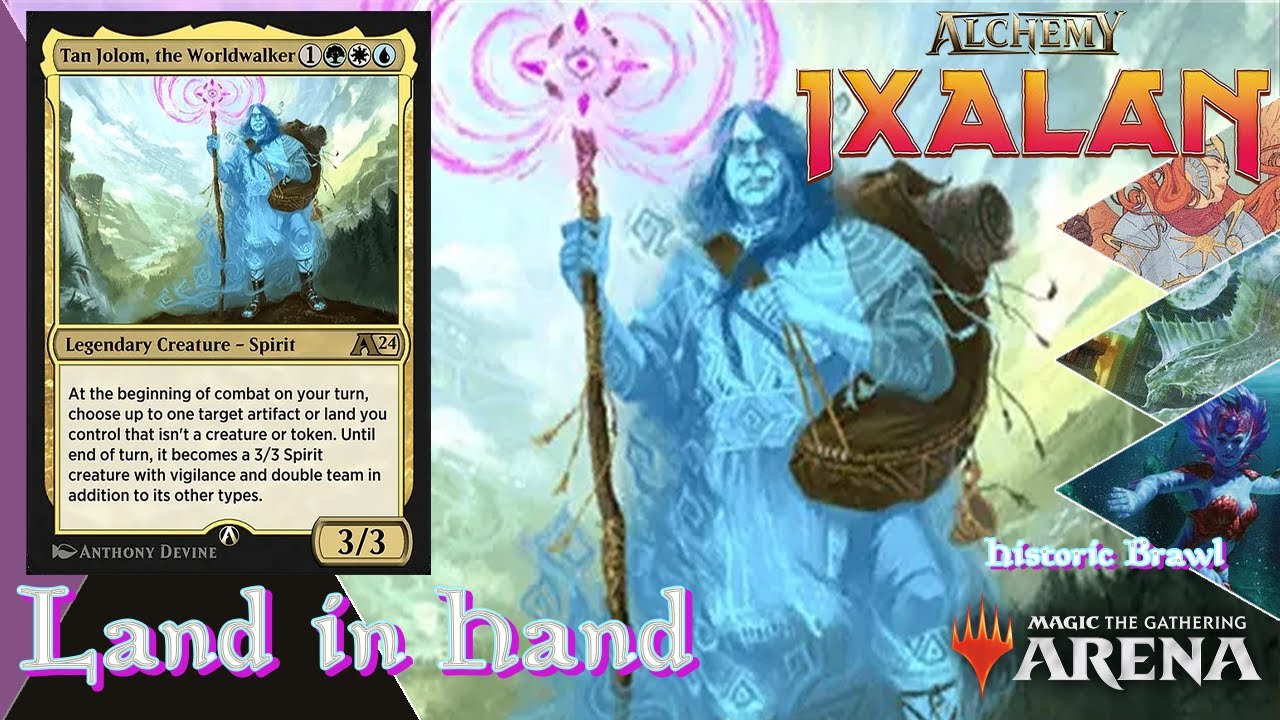 Combat Land | Tan Jolom, the Worldwalker - Historic Brawl | MTG Arena - YouTube
