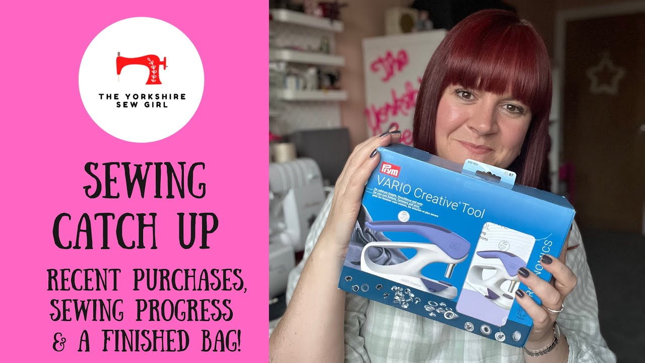 Sewing Catch Up & A Finished Bag! - YouTube