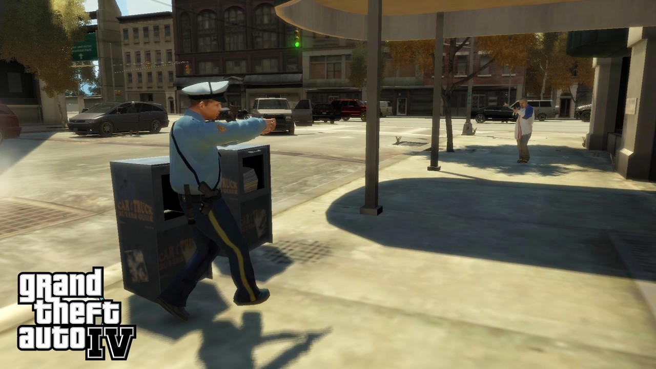 Spanish Lord Kills A Cop And A Security Guard | GTA IV - YouTube