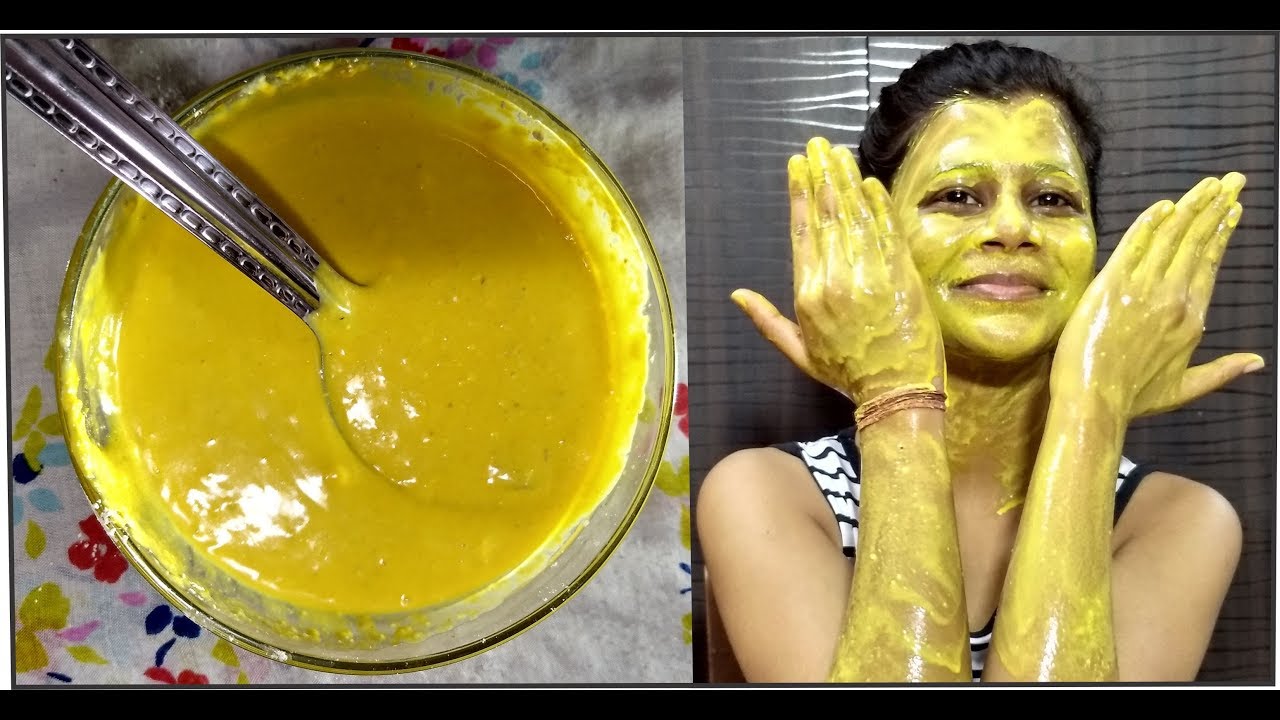 Homemade *UBTAN* for Glowing Skin | DIY Indian Bridal Ubtan | Jyotii ...