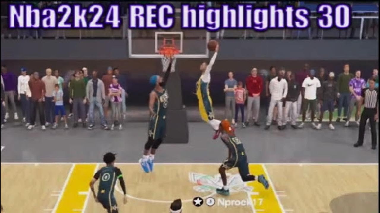 Nba2k24 REC highlights 30 - YouTube