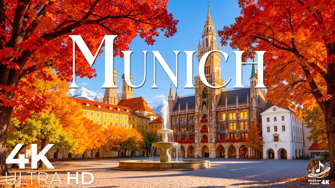 🍁 Autumn in Munich 4K UHD – Golden Parks, Bavarian Streets & Stunning ...