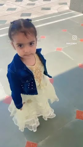 Baby parneet# ghummi ghummi gol gol# frock baby girl dress# cute dance ...