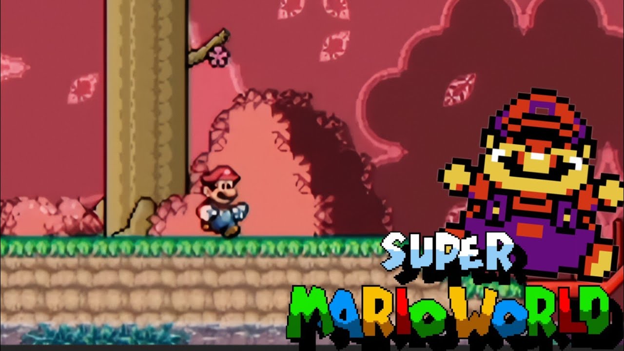 Super Mario World Hack Rom Fanmade gameplay preview - YouTube