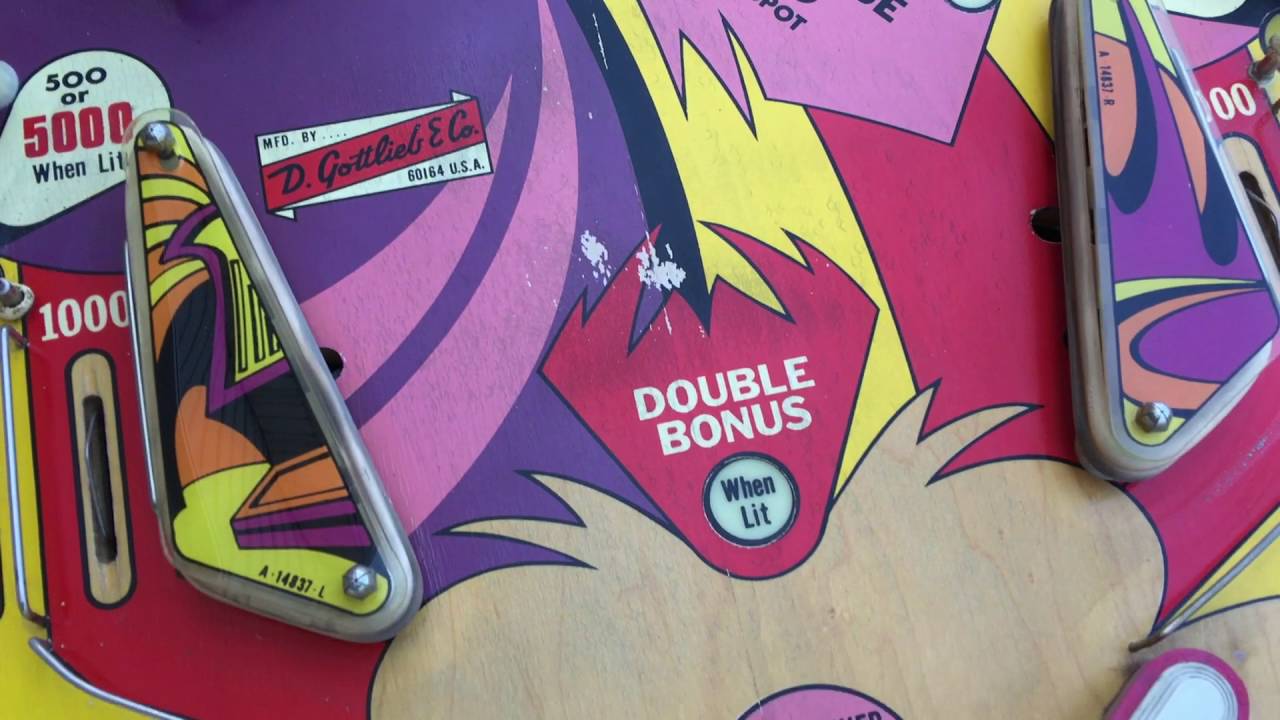 1976 Gottlieb Target Alpha pinball machine, For Sale - YouTube