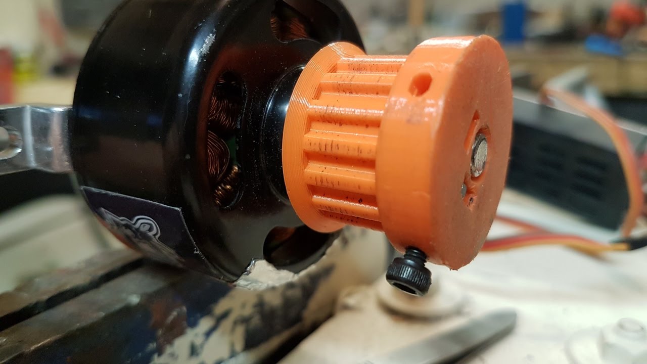 3D Printed electric ice auger - Will it work? - YouTube