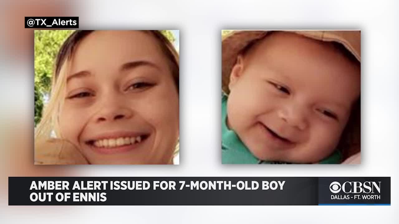 Amber Alert Issued For 7-Month-Old Boy Out Of Ennis - YouTube