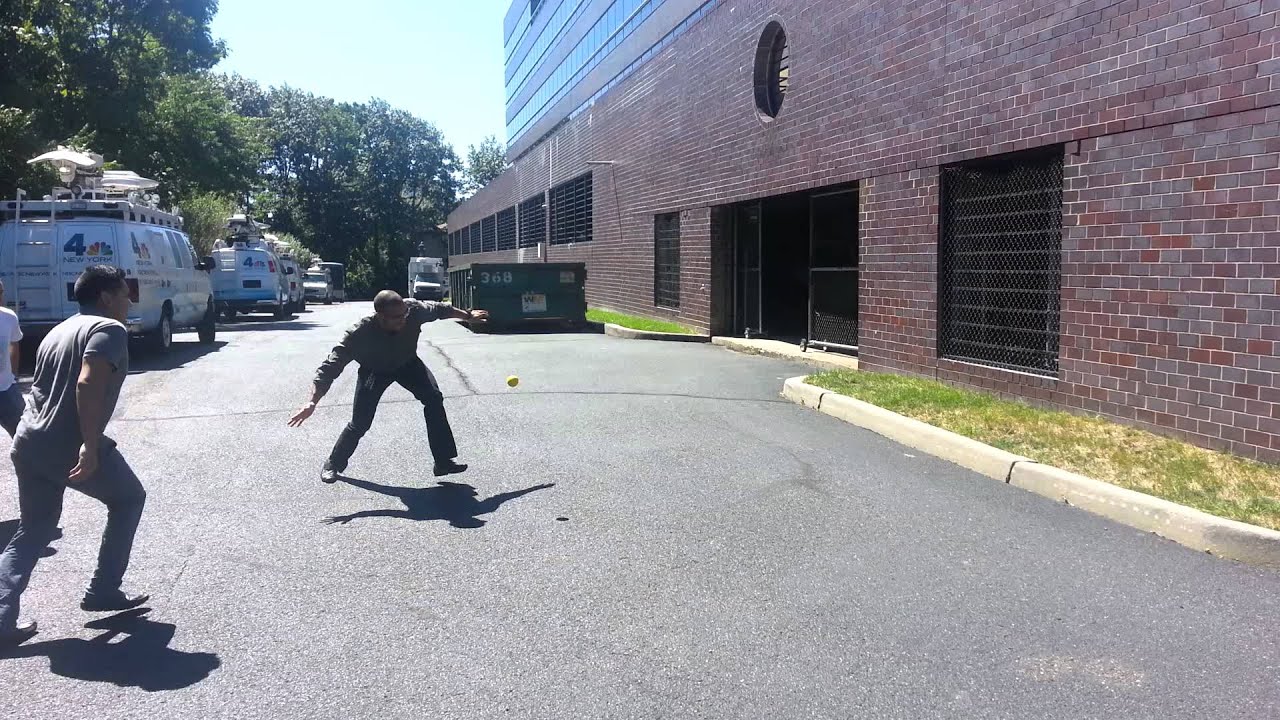 Handball during lunch break. - YouTube