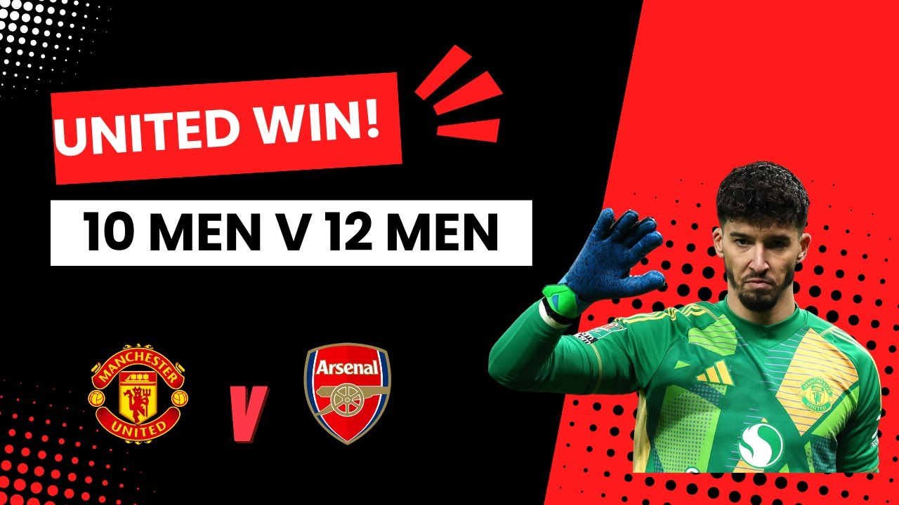 Fantastic win, 10 men v 12 and United still make it into the FA Cup 4th ...