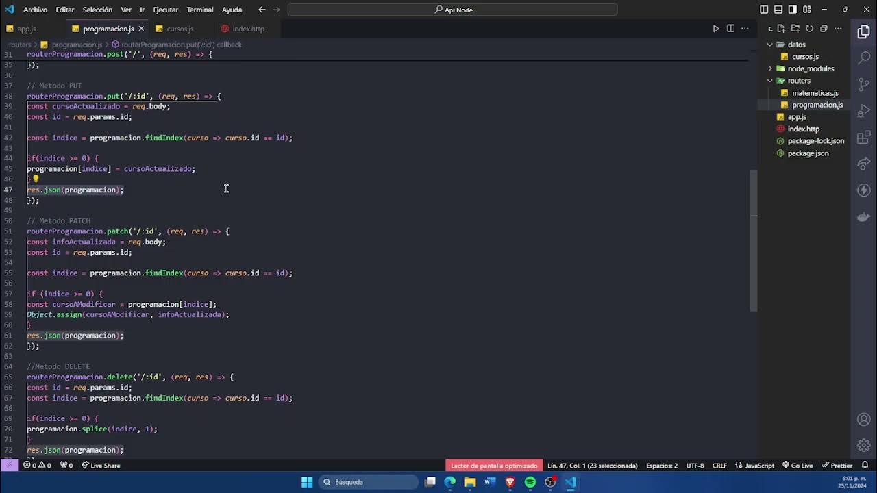 API NodeJS - YouTube