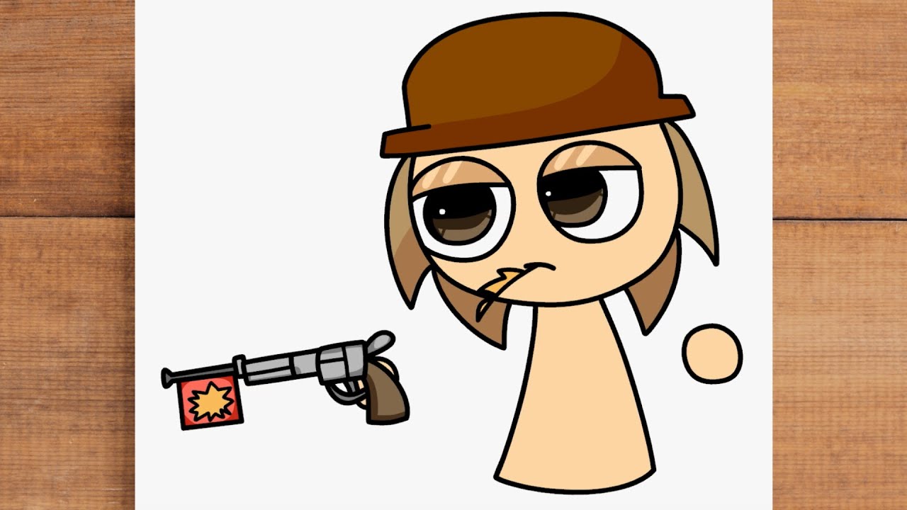 How to draw Tunner Tan from Incredibox Sprunki Animated Series Intro ...