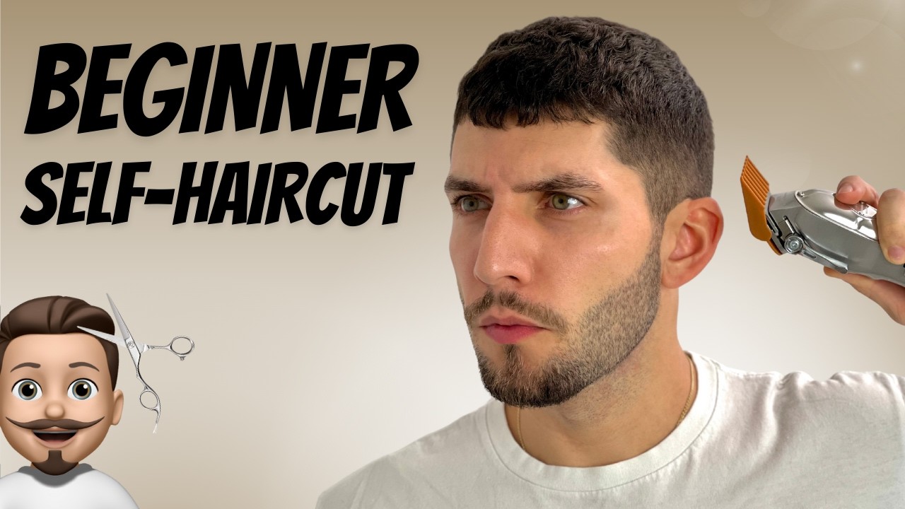 Beginner Fade Self-Haircut Tutorial | How To Cut Your Own Hair - YouTube