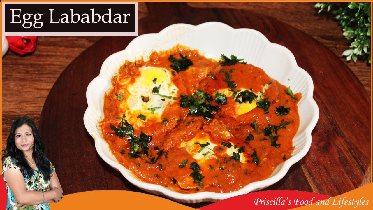 Egg lababdar Recipe| Egg Recipes | Anda Lababdar | Creamy Egg Curry ...