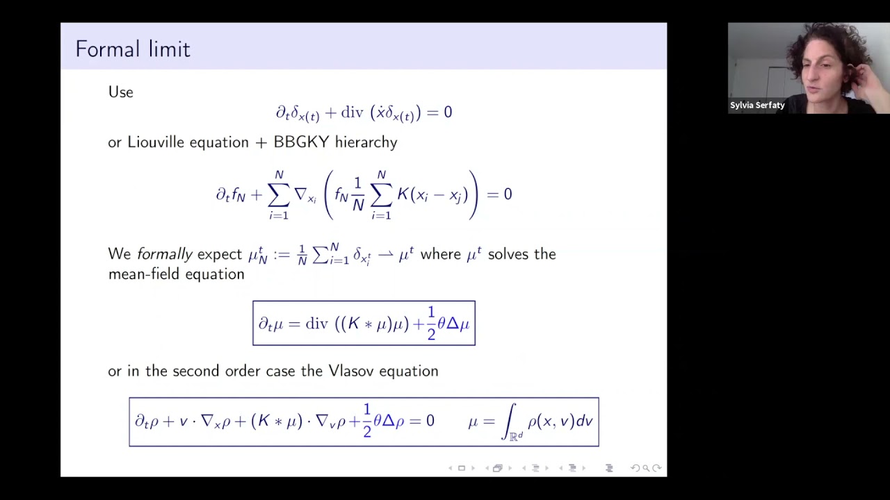 Mean-Field limits for Coulomb-type dynamics - Sylvia Serfaty - YouTube