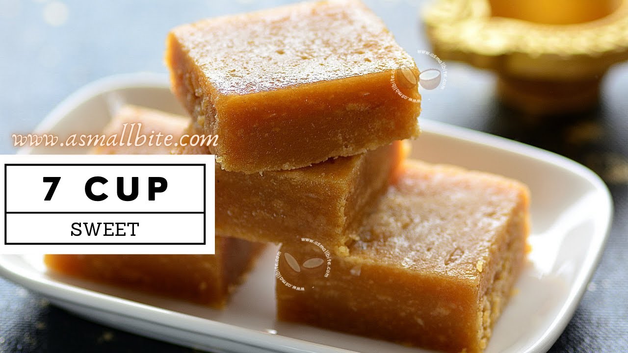 7 Cup Burfi | 7 cup barfi recipe | 7 cup cake | Easy Burfi Recipes ...