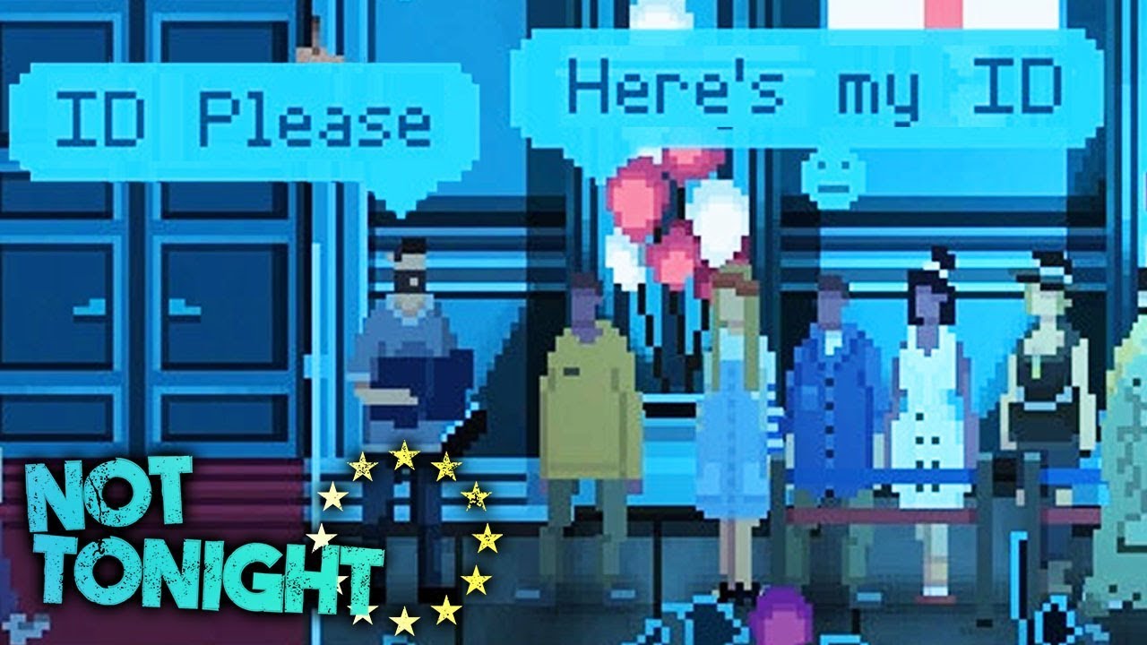 Not Tonight Gameplay PC - Bouncer Simulator - YouTube