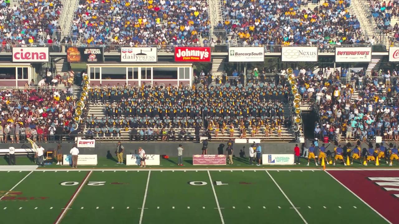Southern University band "Before I let Go" - YouTube