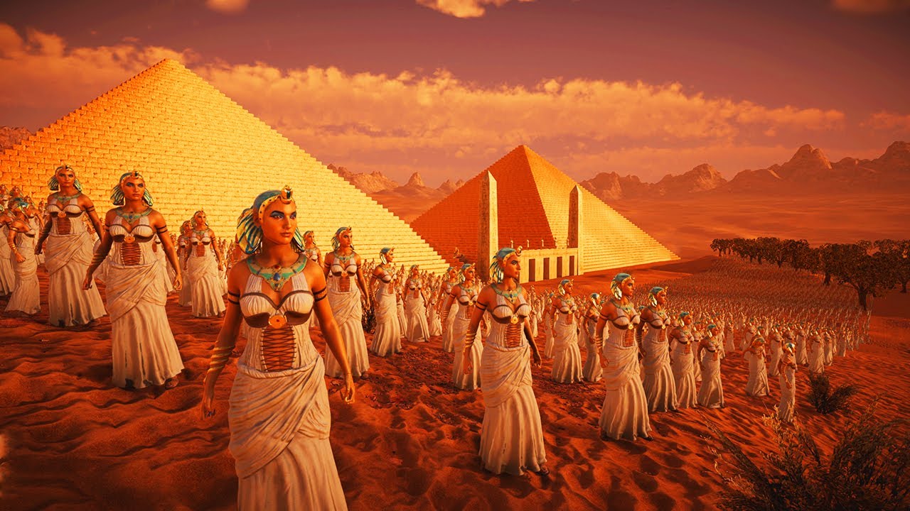 10,000 Cleopatra VS 1 MILLION Soldiers Medieval Army ! Ultimate Epic ...