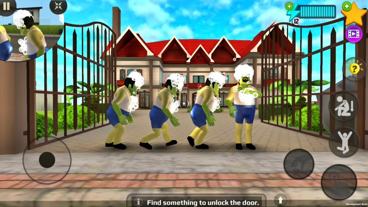 Scary Stranger 3D - Multi Francis Clone Shower in the Garden - Gameplay ...