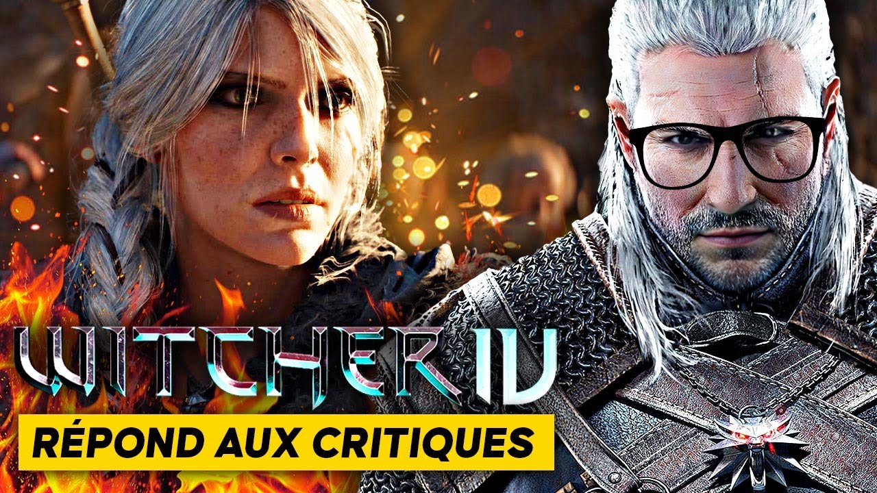 THE WITCHER 4 : CD Projekt répond aux CRITIQUES 🔥 Ciri, Unreal Engine 5, Sapkowski, Geralt de ...