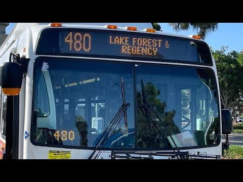 OCTA Route 480 East Irvine Irvine Metrolink Station to Lake Forest Lake ...